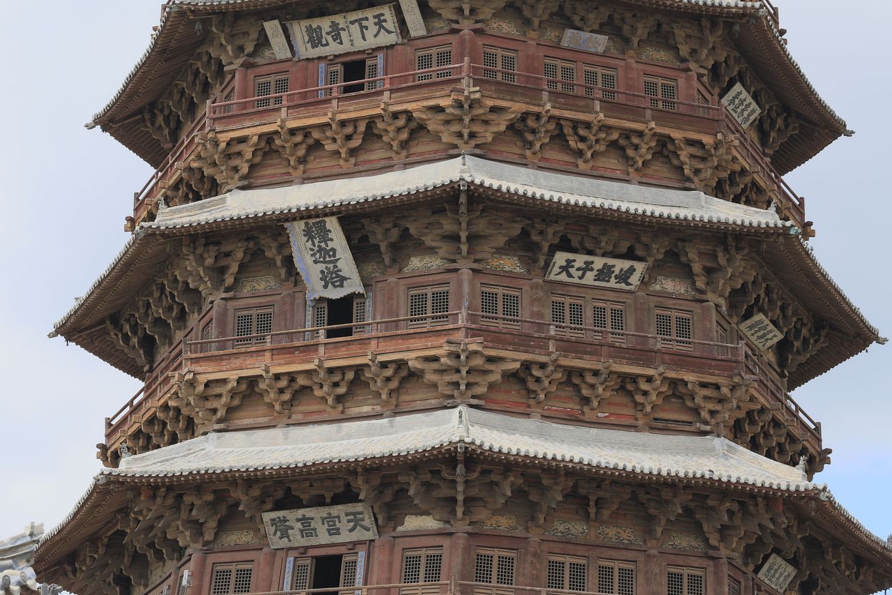 Pagoda Of Fogong Temple China